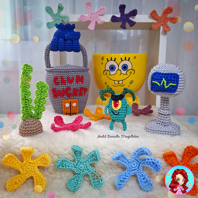 Ravelry: Plankton's House pattern by Danielle Magalhães