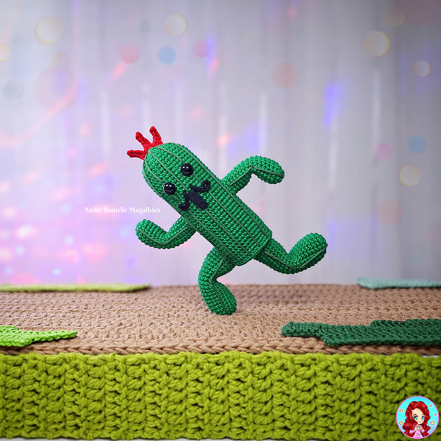 Ravelry: Jumbo Cactuar pattern by Danielle Magalhães