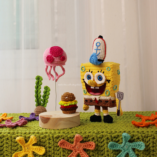 Ravelry: SpongeBob Classic pattern by Danielle Magalhães