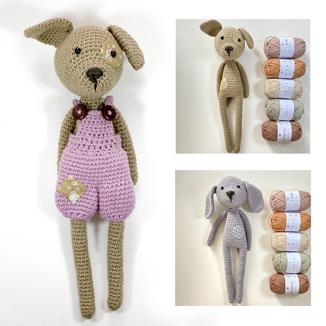 Ravelry: Billy Dog Doll pattern by Dani Williams