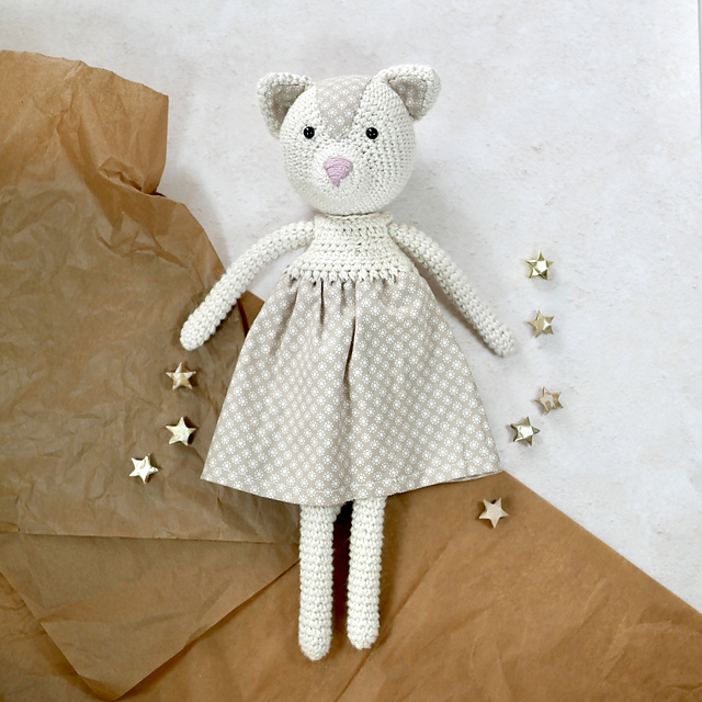 Ravelry: Elsie Cat Doll pattern by Dani Williams