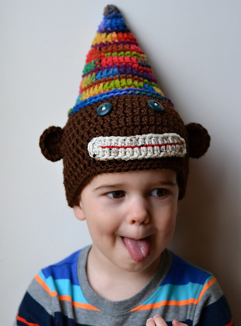 Ravelry: Party Monkey Hat pattern by Danyel Pink