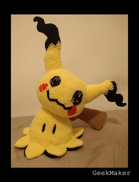 Ravelry: Mimikyu Amigurumi Full Size pattern by GeekMaker