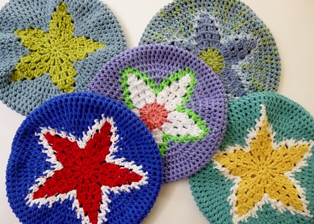 Ravelry: DarleenHopkins' Flower Tam