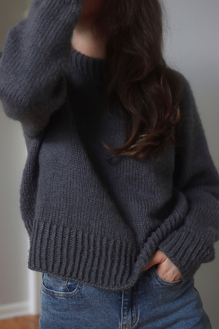 Ravelry: The Ash Sweater pattern by Darling Jadore