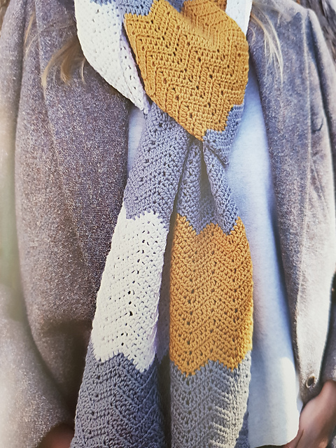 Ravelry: Sunshower Scarf pattern by Nicki Trench