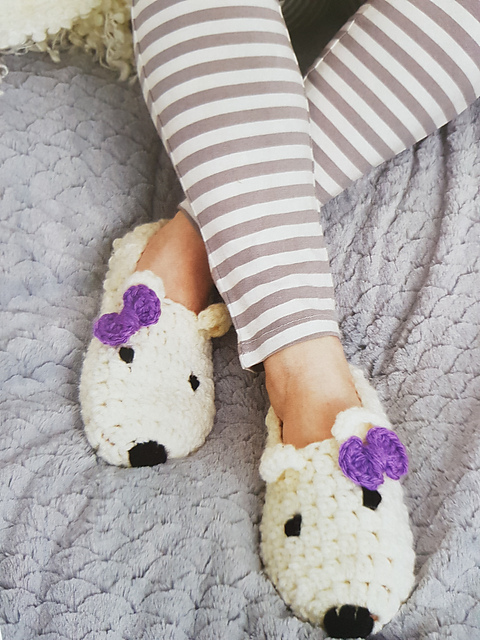 Ravelry: Arctic Slippers pattern by Zoë Potrac