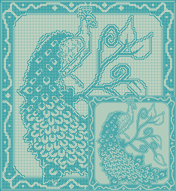 Ravelry: The Prettiest Pavo (Peacock) pattern by David Q Orth