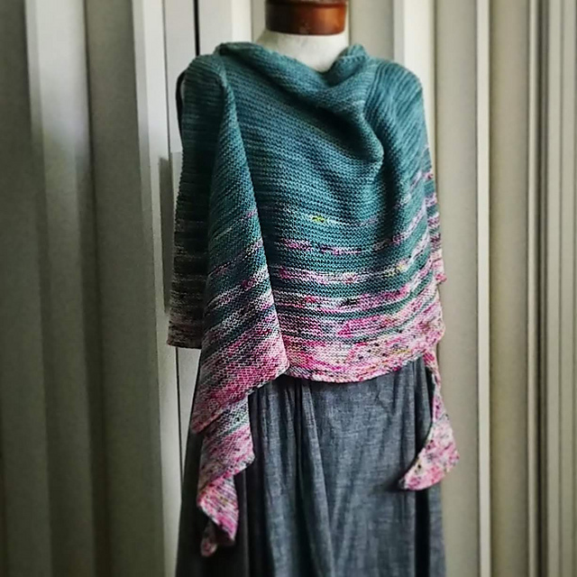 Ravelry: Geneva Creek Shawl pattern by Dawn Barker