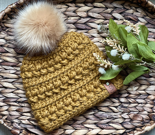 Ravelry: Plaited Puff Beanie pattern by Dana Hogan