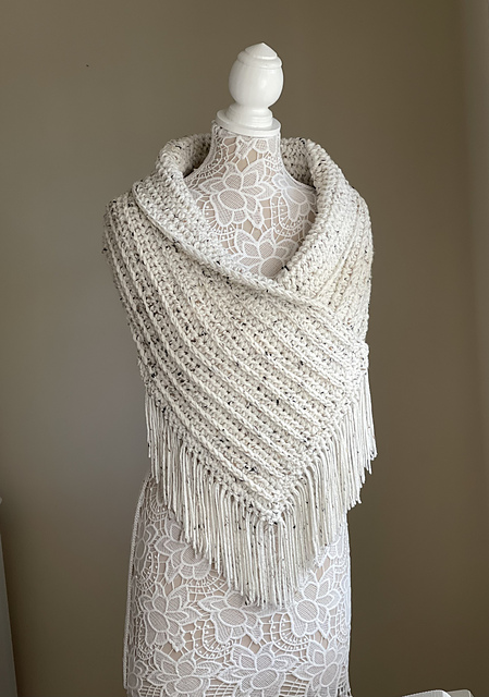 Ravelry: Furrow Fringe Scarf pattern by Dana Hogan