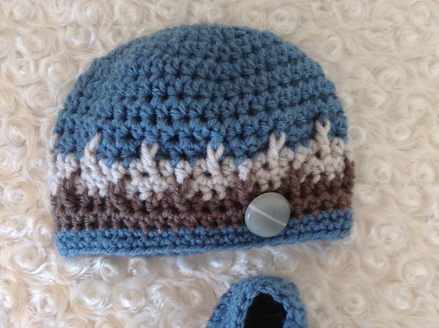 Ravelry: Dazzlingpussycat's Boys Easy Peasy Hat and Loafer Set by ...