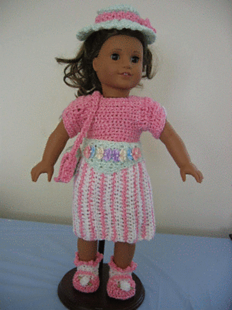Ravelry: Spring Time Outfit For American Girl Size Dolls pattern by ...