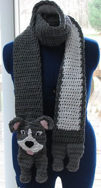 Ravelry: Pit-Bull Scarf pattern by Donna Collinsworth