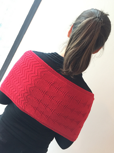 Ravelry: Sample Scarf Cornwall pattern by Luce Smits