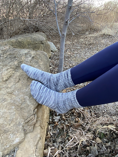 Ravelry: Basic Ribbed Crew Socks pattern by Dean and Bean's Sock Machines