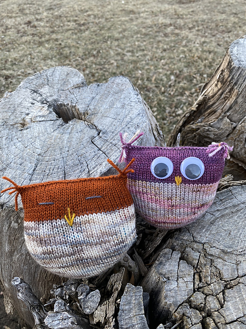 Ravelry: Machine Knit Owl pattern by Dean and Bean's Sock Machines