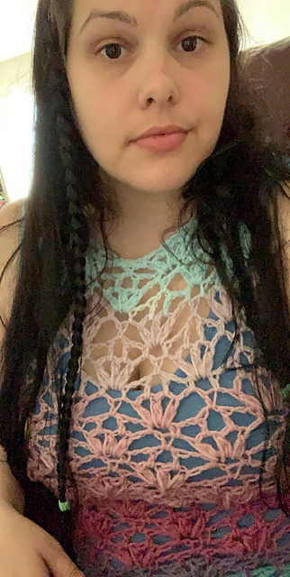 Ravelry: Lazy Shell Tank pattern by Debi Dearest