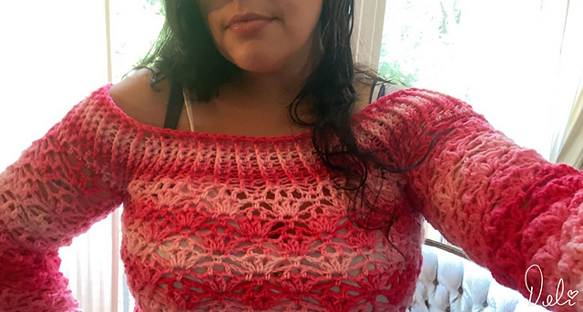 Ravelry: Lazy Shell Sweater pattern by Debi Dearest