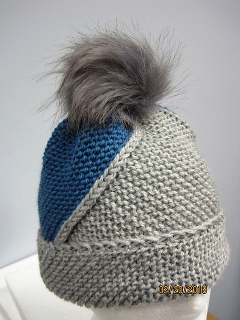 Ravelry: Two Triangle Hat pattern by Deb Gemmell