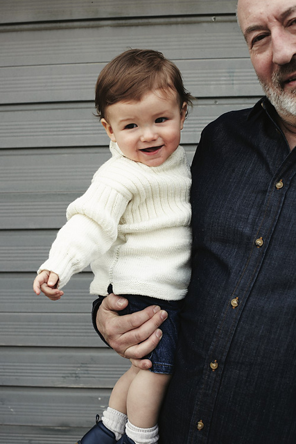 Ravelry: Boys to Men Gansey pattern by Debbie Bliss