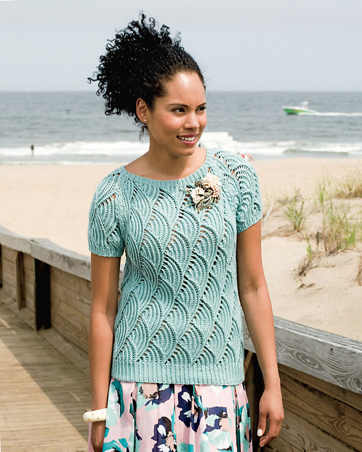 Ravelry: Sea and Surf Sweater pattern by Nicole Laroche
