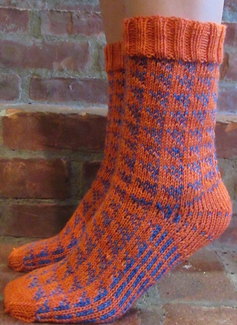 Ravelry: Team Spirit Socks pattern by Deborah Tomasello