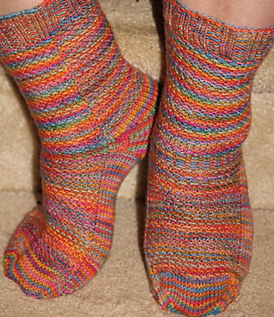 Ravelry: Mermaid Tails Socks pattern by Deborah Tomasello