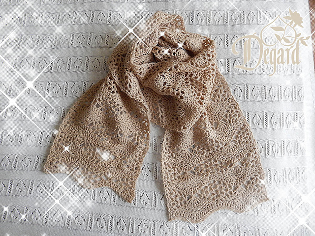 Ravelry: Marichromatic's Wave Pattern Scarf