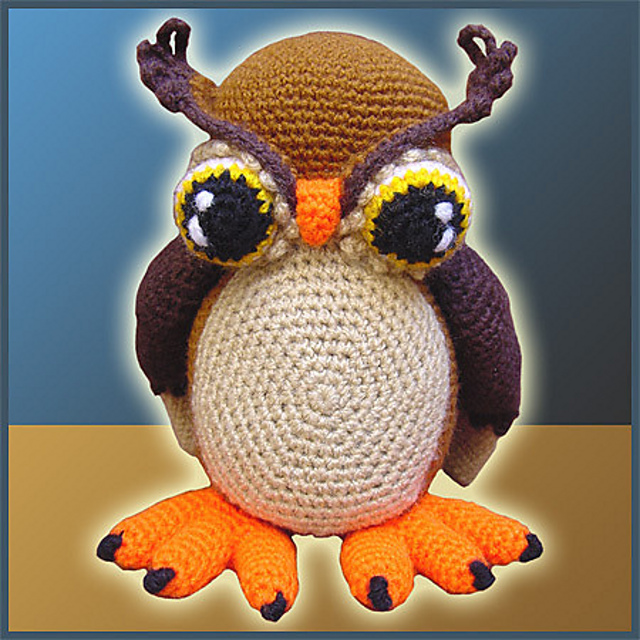 Ravelry: Horned Owl pattern by Paola Navarro