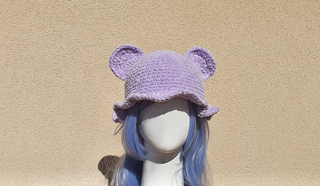 Ravelry: Cozy Bear Bucket Hat pattern by Delilah Crochet