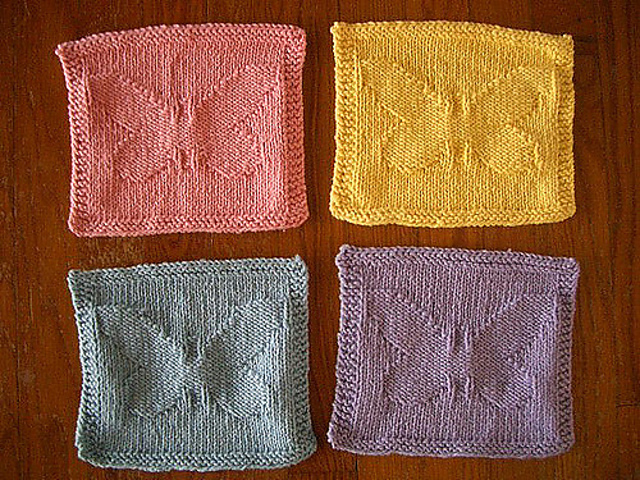 Ravelry: Butterfly Cloth pattern by Nicole Randome