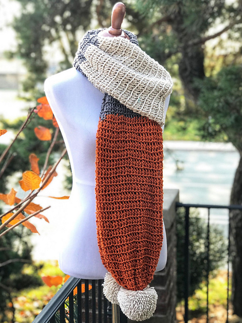 Ravelry: Astrid Scarf pattern by Deni Sharpe