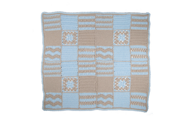 Ravelry: Stitch Sampler Crochet Blanket pattern by Deramores Retail Ltd.