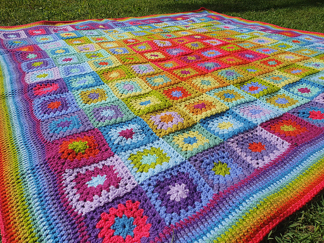 Ravelry: DesertPeaCrafts' Aria Blanket
