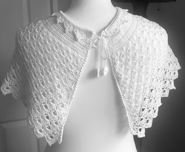 Ravelry: Girls Caplet pattern by Sonya Gibbons