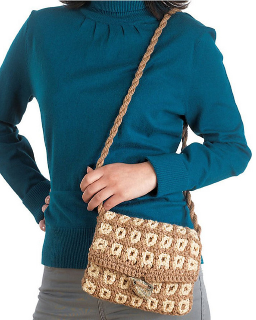 Ravelry: Intermeshing Handbag pattern by Margaret Hubert