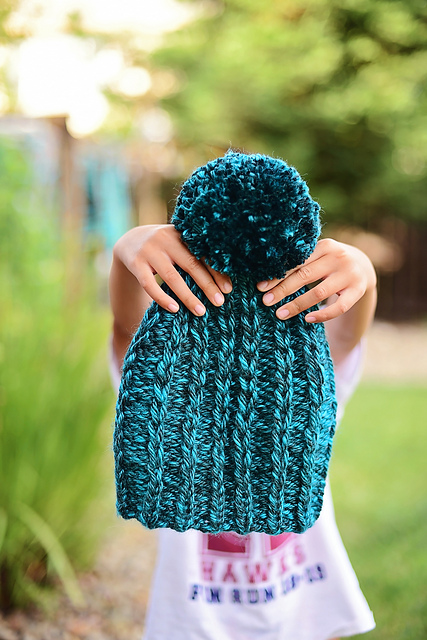 Ravelry: Slipped Rib Slouch Beanie pattern by Phanessa Fong