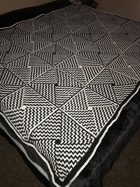 Ravelry: Sudoku Afghan pattern by Rosanna Huffman