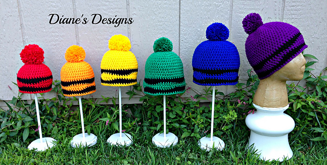 Ravelry: Crayon Hat pattern by Diane C. Beck