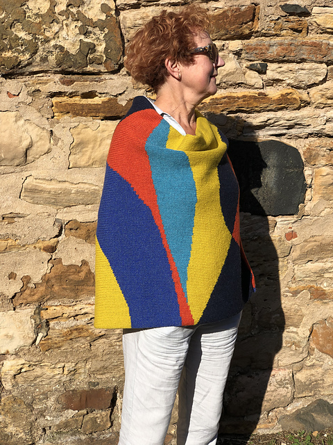 Ravelry: Blue Moon Wrap pattern by Di Gilpin