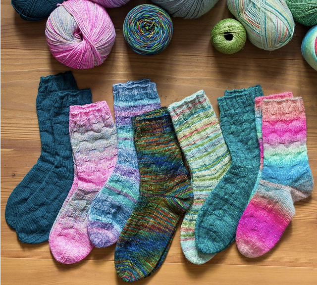 Ravelry: Socktober 2025 pattern by Tanja Steinbach