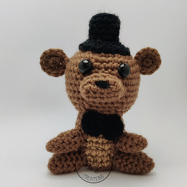 Ravelry: FNAF Freddy pattern by Emma Briney