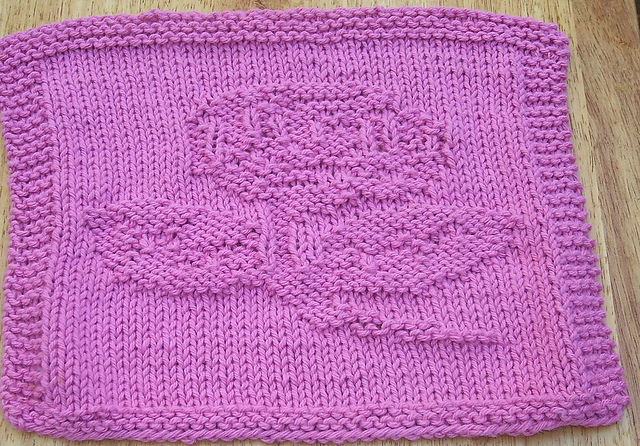 Ravelry: Rose Dishcloth pattern by Lisa Millan