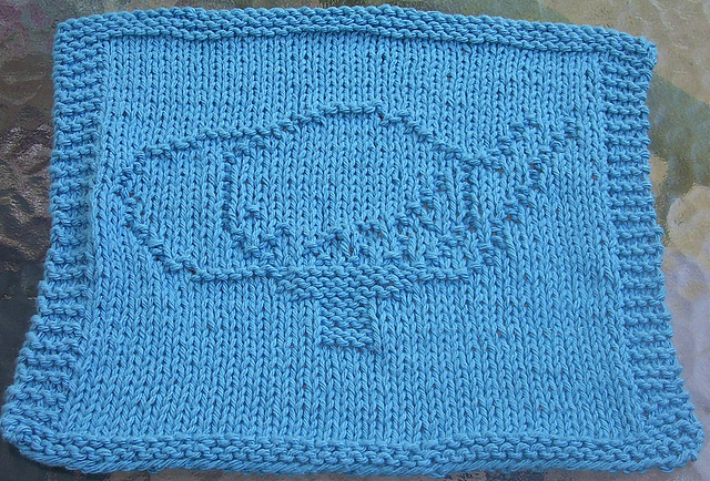 Ravelry: Golf Ball and Tee Dishcloth pattern by Lisa Millan