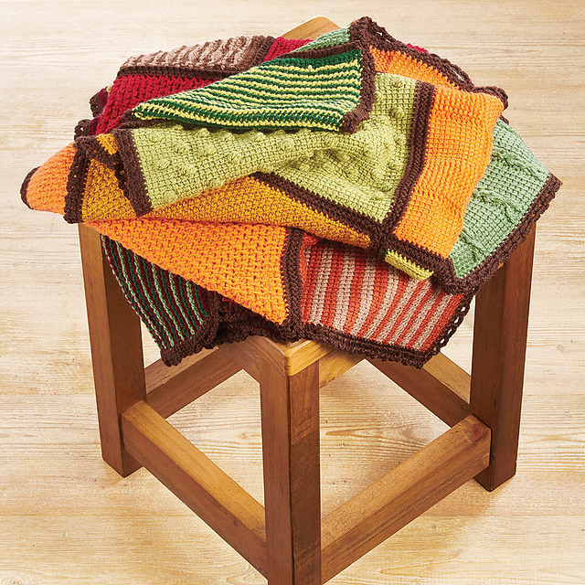 Ravelry: Sampler Throw pattern by Dijana Warrender