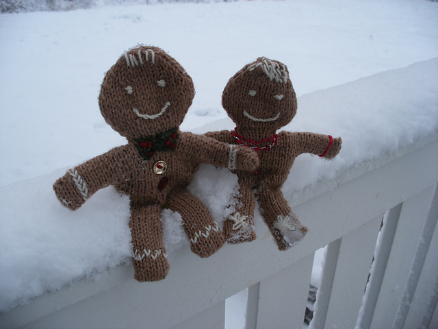 Ravelry: Gingerbread man (and his girlfriend) pattern by Dirkje Koenders