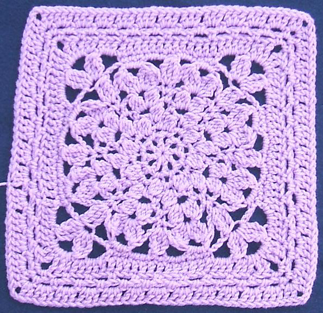 Ravelry: Mum's the Word Square pattern by April Moreland