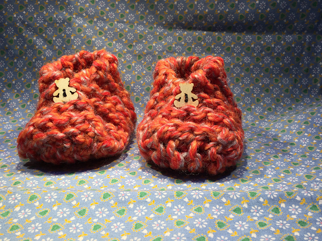 Ravelry: Easy,Quick,Cute Bootie pattern by Dizzy Tyke