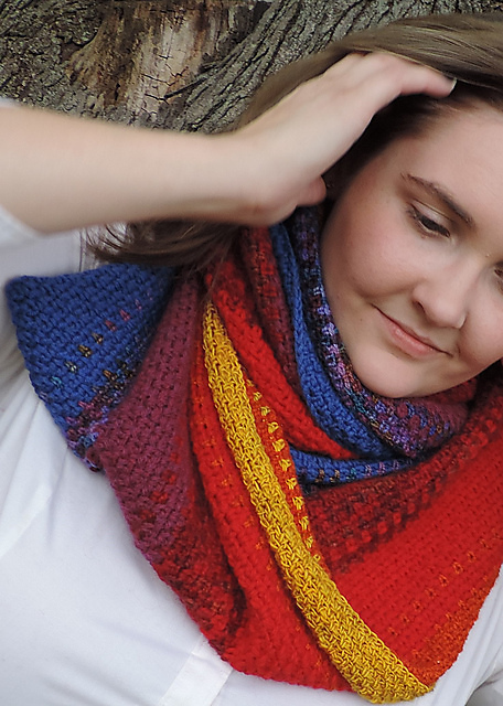 Ravelry: Seven Rings Cowl pattern by Jacquline Rivera